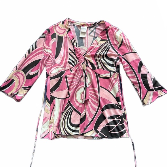Tops | Vintage 7s Groovy Gal Top | Poshmark